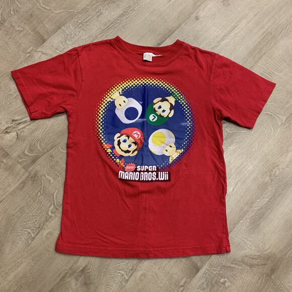 Nintendo | Shirts & Tops | Vintage Nintendo New Super Mario Bros Wii ...